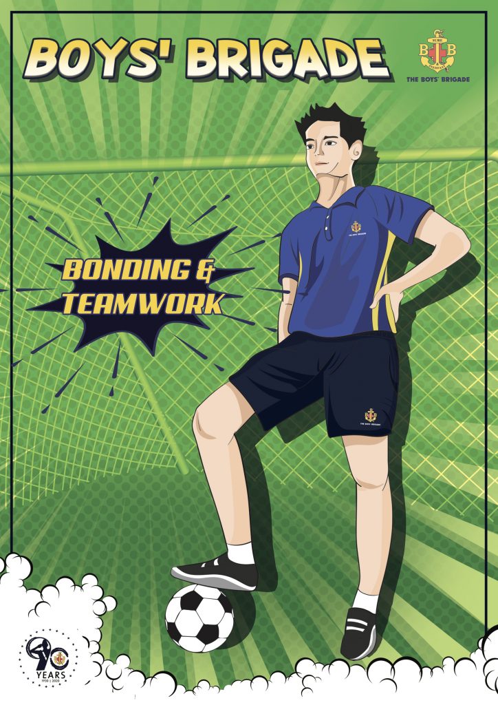 Boys' Brigade Recruitment Poster Design - Singapore Design Agency