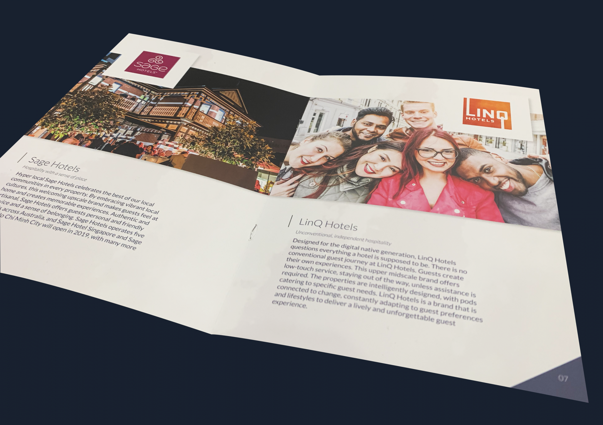 Next Story Group Brochure Design - Singapore Design Agency