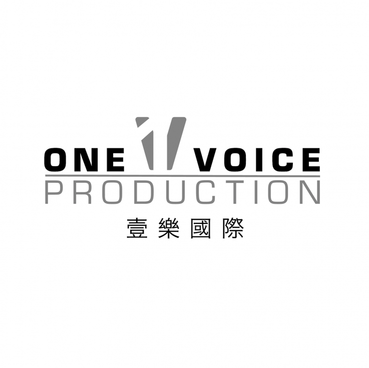 One Voice Production Logo Design - Singapore Design Agency